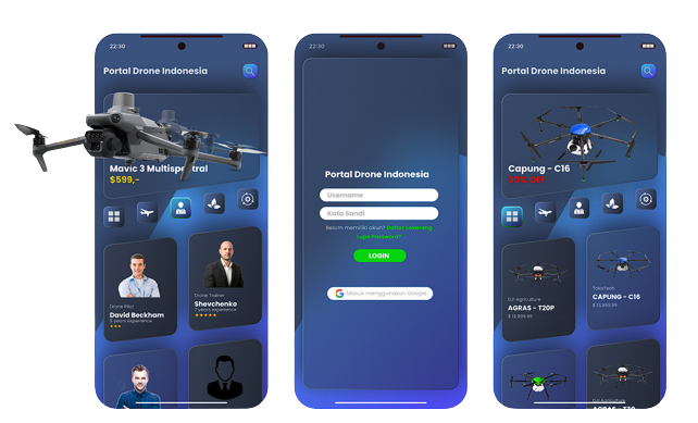 Portal Drone - Bananatech